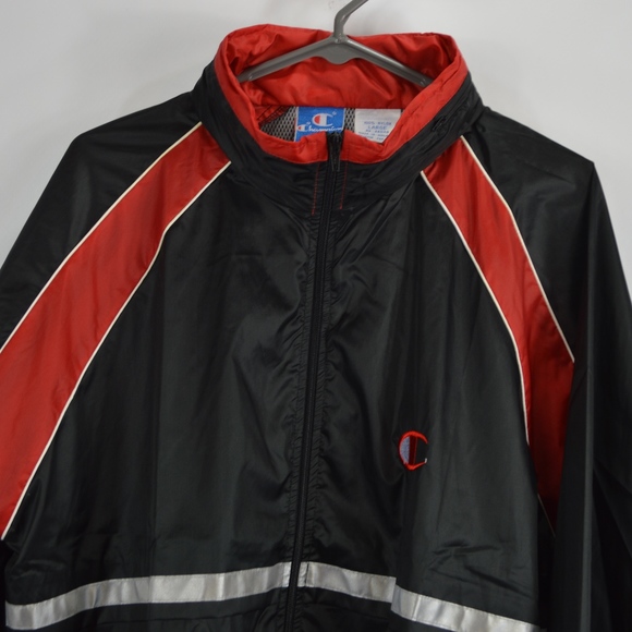 Champion | Jackets & Coats | Vintage 9s New Large Champion Windbreaker ...